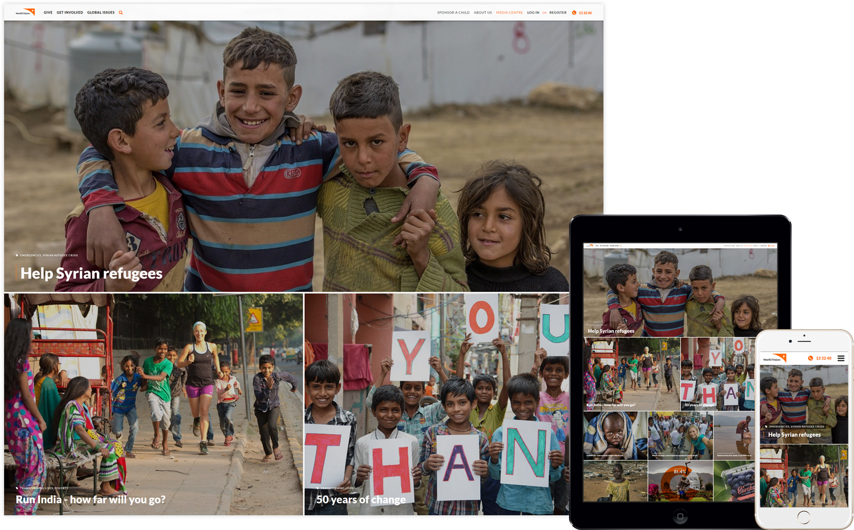 Partnering with World Vision Australia to share the vision